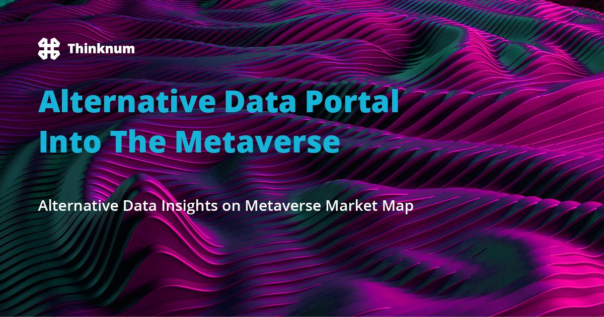 Alternative Data Insights on Metaverse Market Map